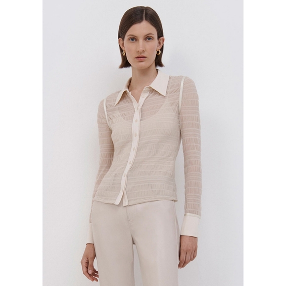 Jonathan Simkhai | Tops | Jonathan Simkhai Ceramic Cream Robin ...